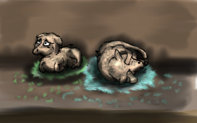 #308225 - grimdark, fluffy pony, fluffy pony foals, fluffy pony ...