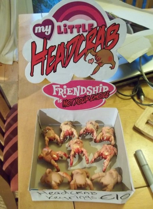 #308680 - safe, headcrab, customized toy, half-life, irl, my little x ...