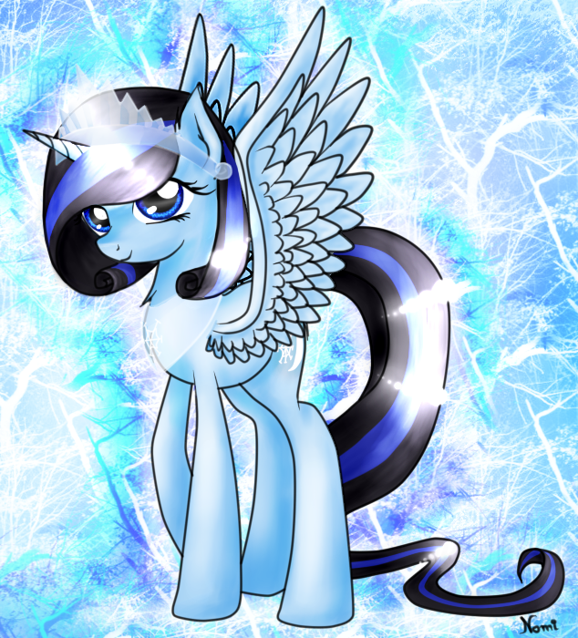 #308823 - safe, artist:n0m1, oc, oc only, ice princess - Derpibooru