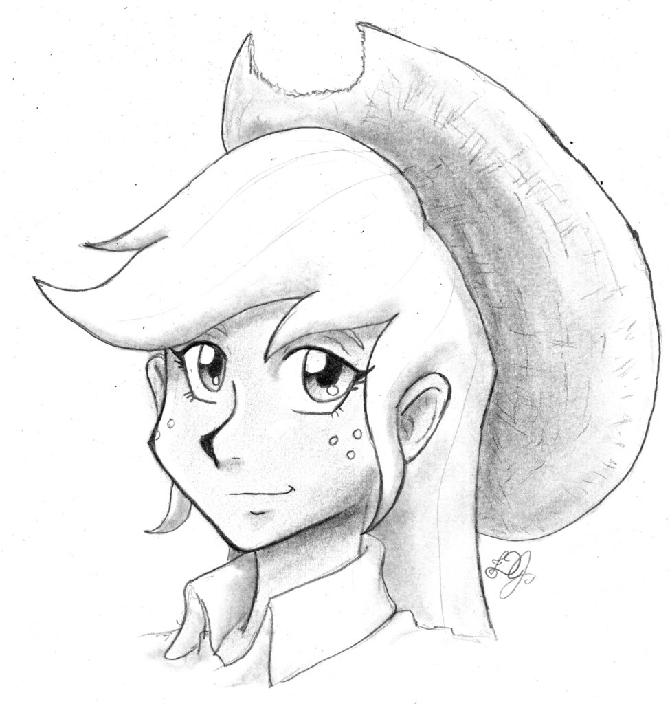 #310527 - safe, artist:dj, applejack, human, humanized - Derpibooru