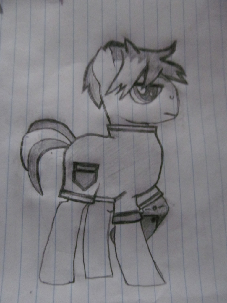 #311279 - safe, artist:kroz, oc, oc only, earth pony, pony, prosthetic ...