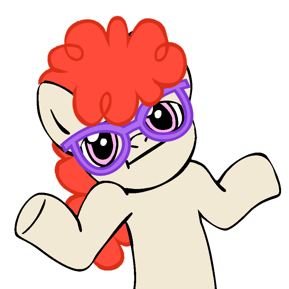 #312169 - safe, twist, g4, :i, looking at you, shrug, shrugpony, simple ...