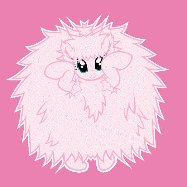 Fluffle Puff Dancing On Rainbows Gif