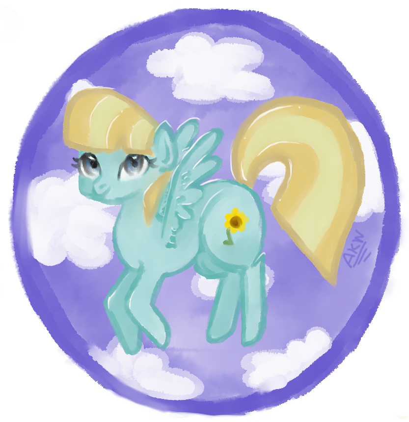 #287812 - safe, artist:grandifloru, helia, pegasus, pony, g4, solo ...