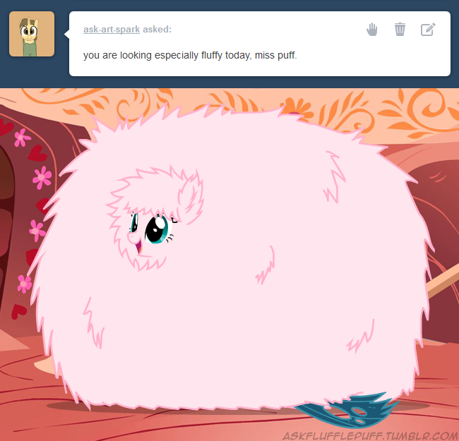 Fluffle Puff On A Rainbow