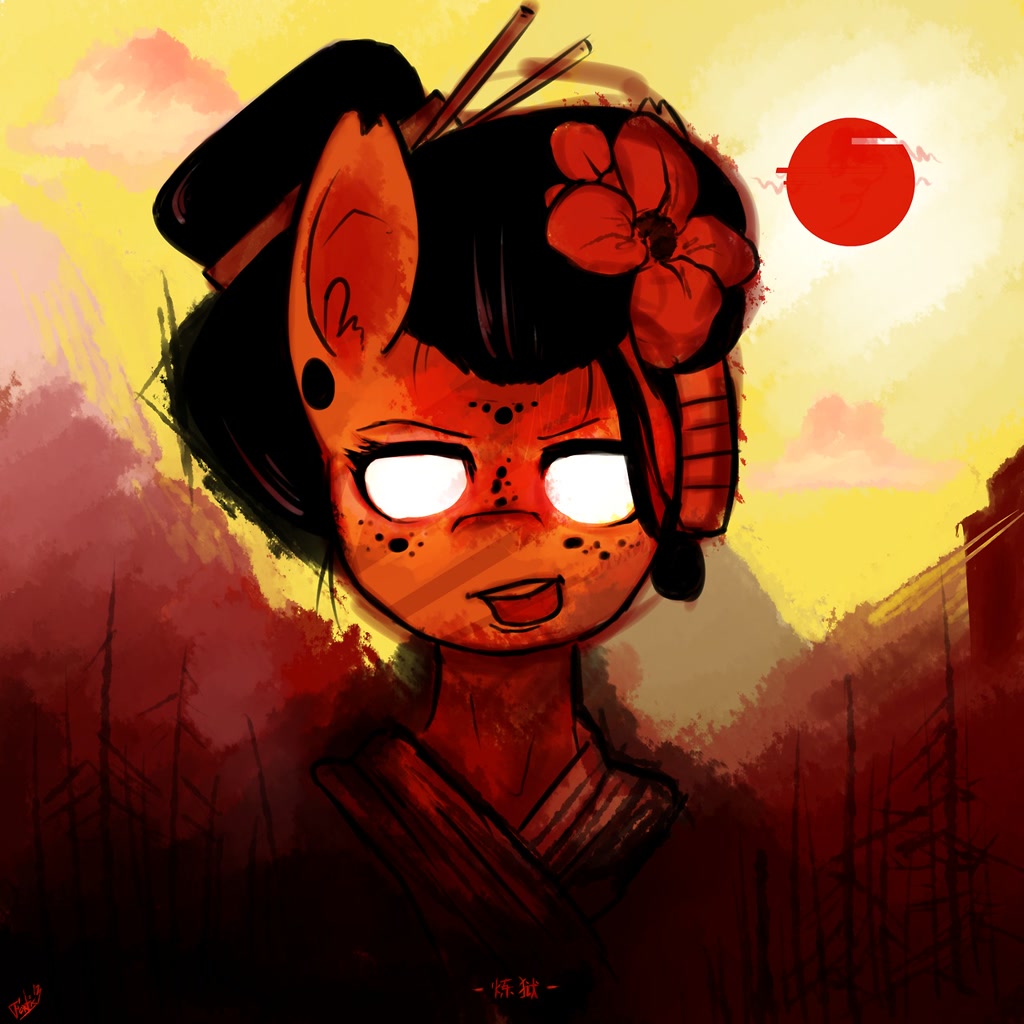 #288763 - artist needed, source needed, safe, geisha - Derpibooru