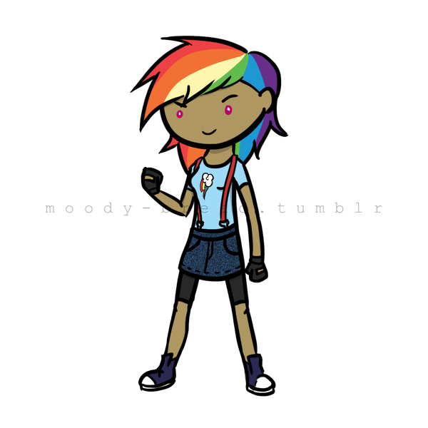 #290190 - safe, artist:grandchaser, rainbow dash, human, g4, converse ...