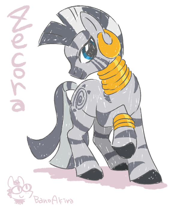 #290711 - safe, artist:akira bano, zecora, pony, zebra, g4, female ...