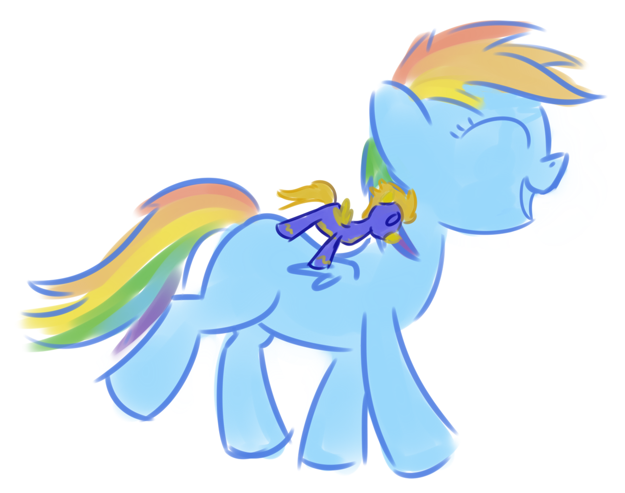 #291042 - safe, artist:tggeko, rainbow dash, spitfire, pegasus, pony ...