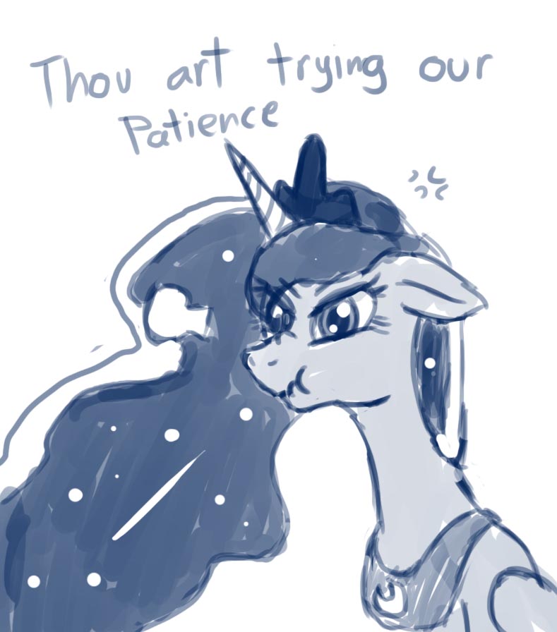 #291571 - safe, artist:devious-stylus, princess luna, pony, g4, :t ...