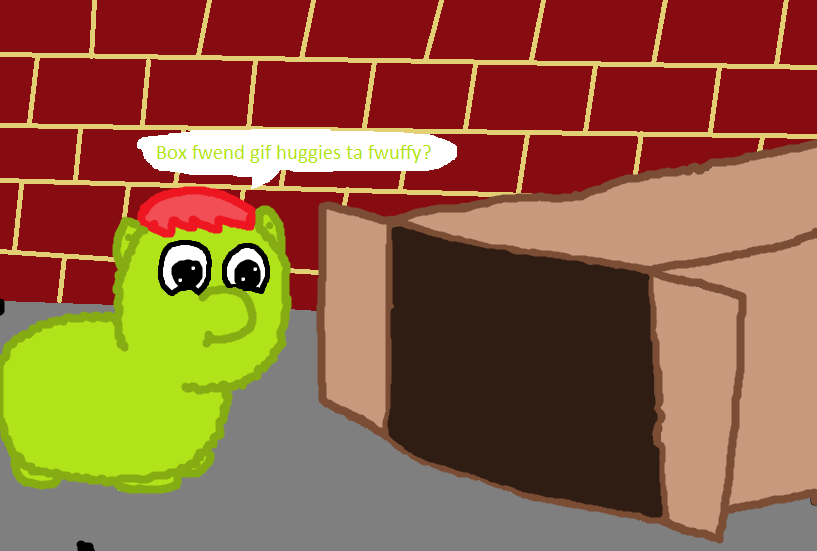 #292181 - safe, artist:hugboxfag, fluffy pony, box, fluffy pony ...