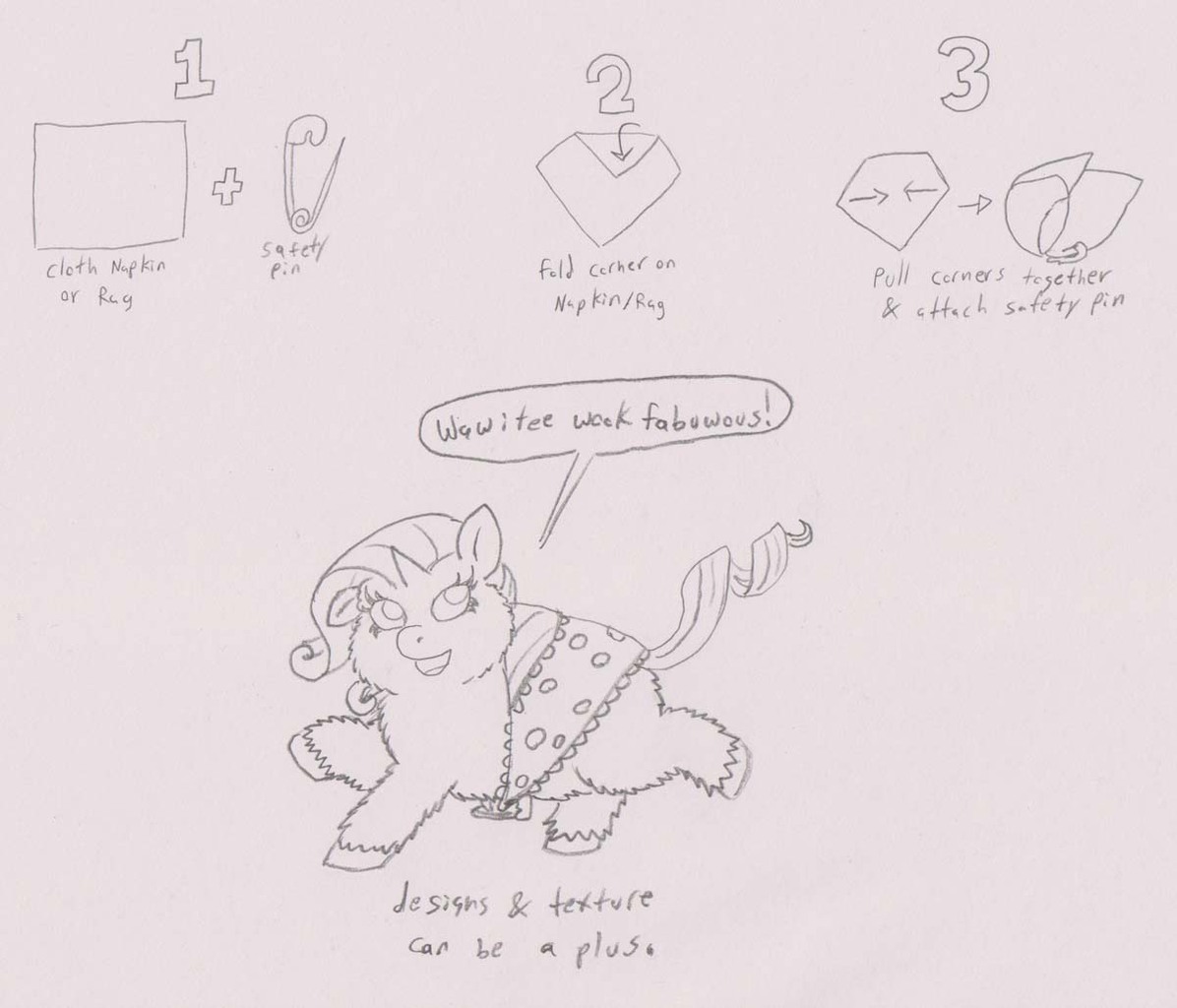 #293219 - safe, artist:santanon, rarity, fluffy pony, g4, how to ...