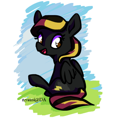 #313022 - safe, artist:vertizontal, midnight strike, 30 minute art ...