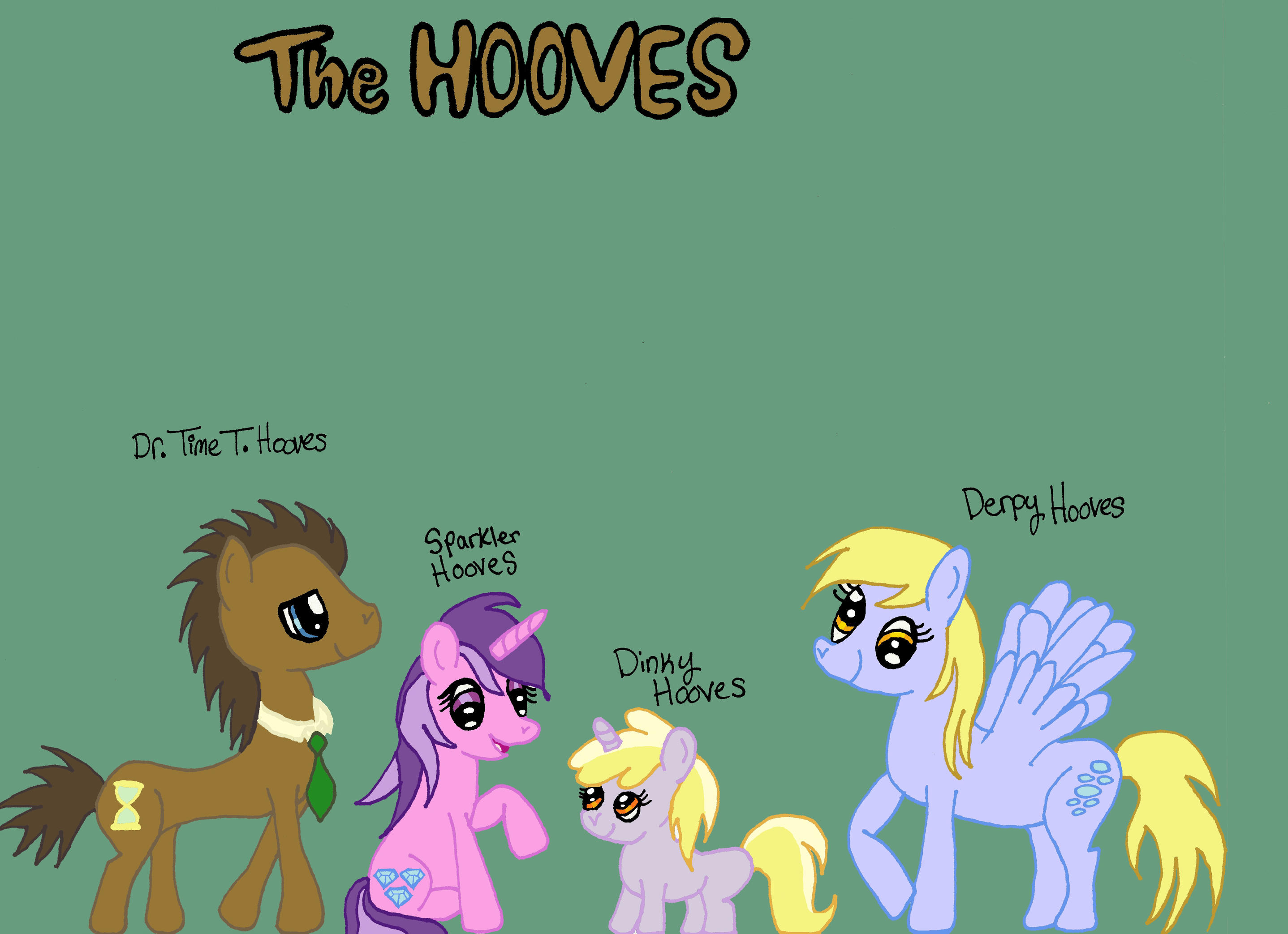 #313202 - safe, artist:extragoto10line, amethyst star, derpy hooves ...