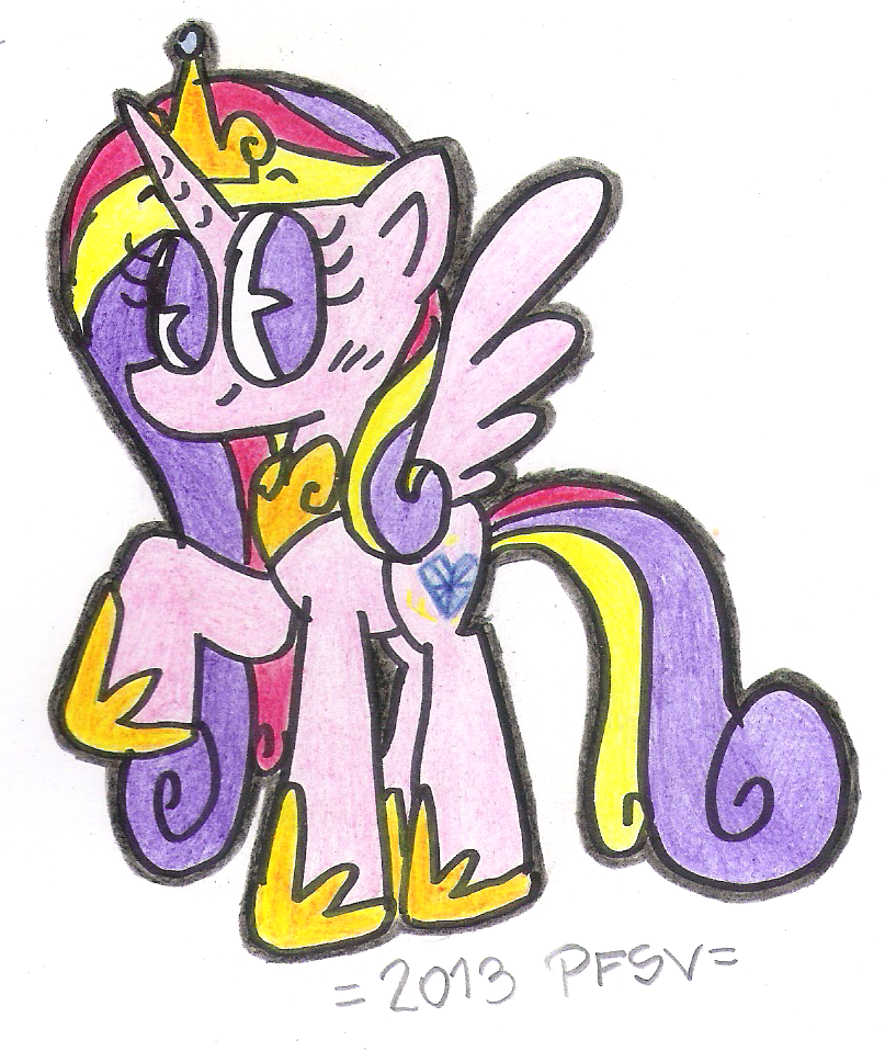 #321128 - safe, artist:porfavorsuvida, princess cadance, g4, female ...