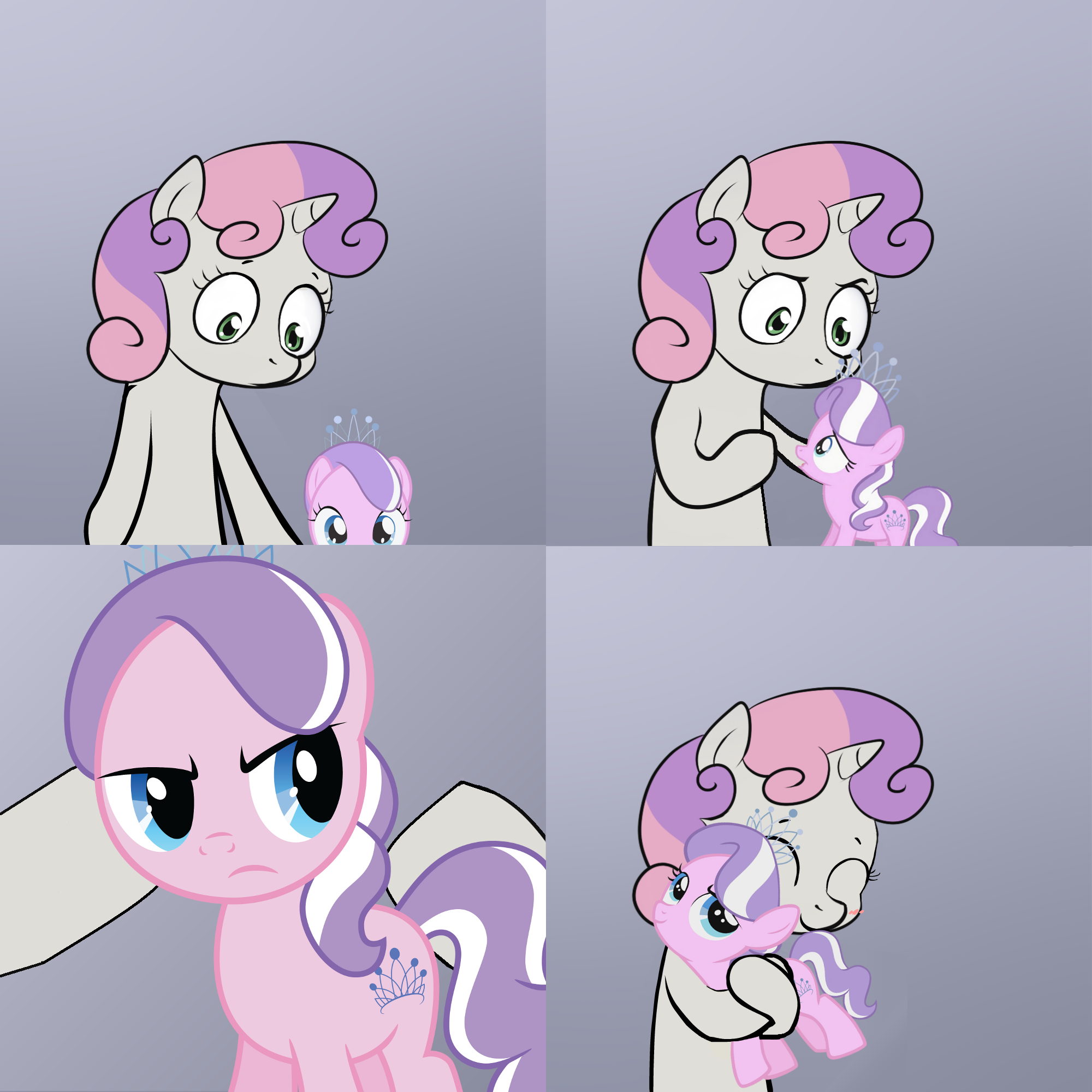 Mlp Spike And Sweetie Belle