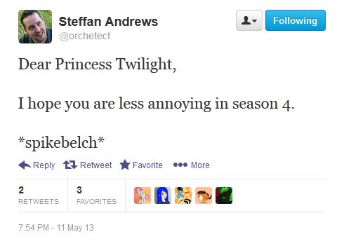 #322655 - safe, twilight sparkle, season 4, steffan andrews, text, twilight sparkle (alicorn ...