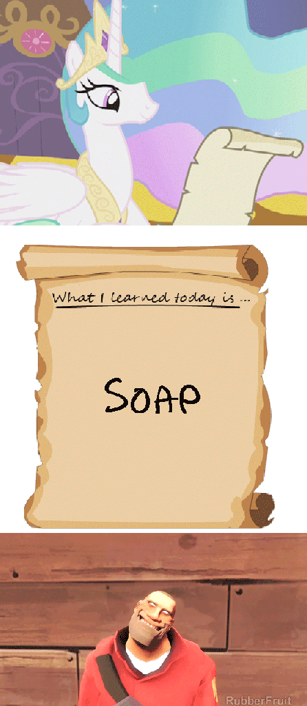 #326342 - safe, princess celestia, g4, animated, derp, female, gmod ...