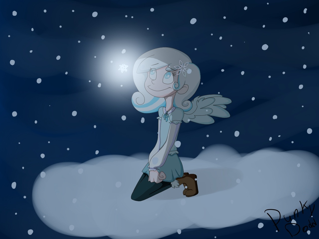 #326932 - safe, artist:2-lettdodd, oc, oc only, oc:snowdrop, human ...