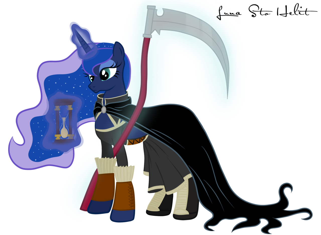330384 Safe Artistellissummer Princess Luna Cape Clothes Crossover Discworld Dress
