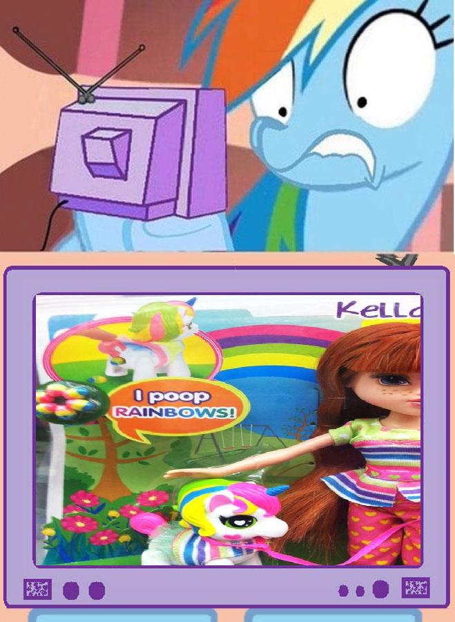 #330389 - safe, rainbow dash, exploitable meme, female, irl, meme ...