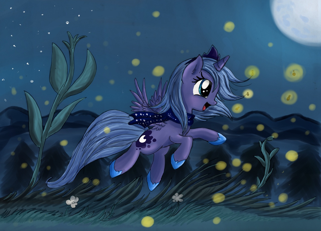 #330919 - safe, artist:pridark, princess luna, pony, g4, clothes ...