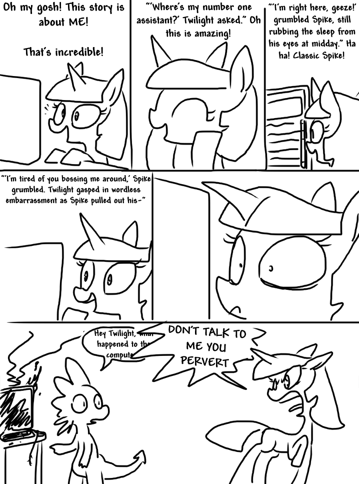 #315463 - suggestive, artist:weaver, spike, twilight sparkle, dragon ...