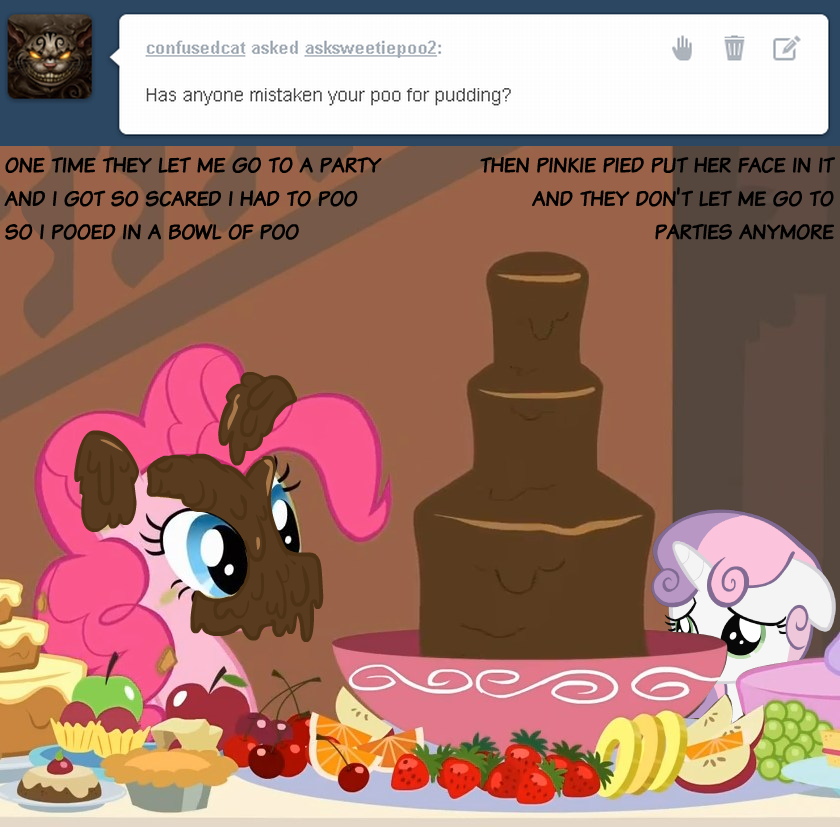 #315668 - artist needed, questionable, pinkie pie, sweetie belle, earth ...