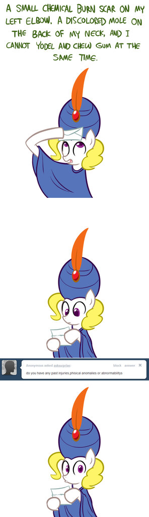 #317398 - safe, artist:willdrawforfood1, surprise, pony, ask surprise ...