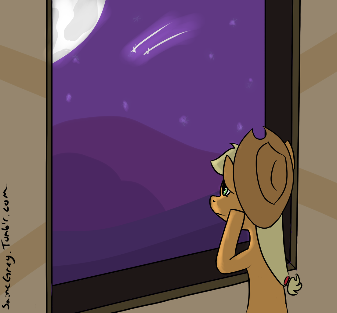 #319900 - safe, artist:saine grey, applejack, 30 minute art challenge ...