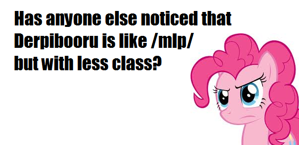 #354131 - safe, pinkie pie, derpibooru, /mlp/, background pony strikes ...