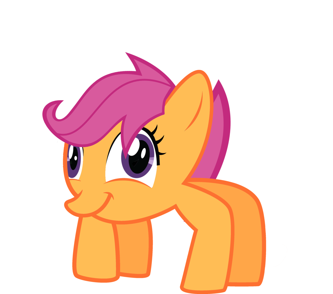 #354197 - safe, artist:rainbowb4sh, scootaloo, crab pony, female ...