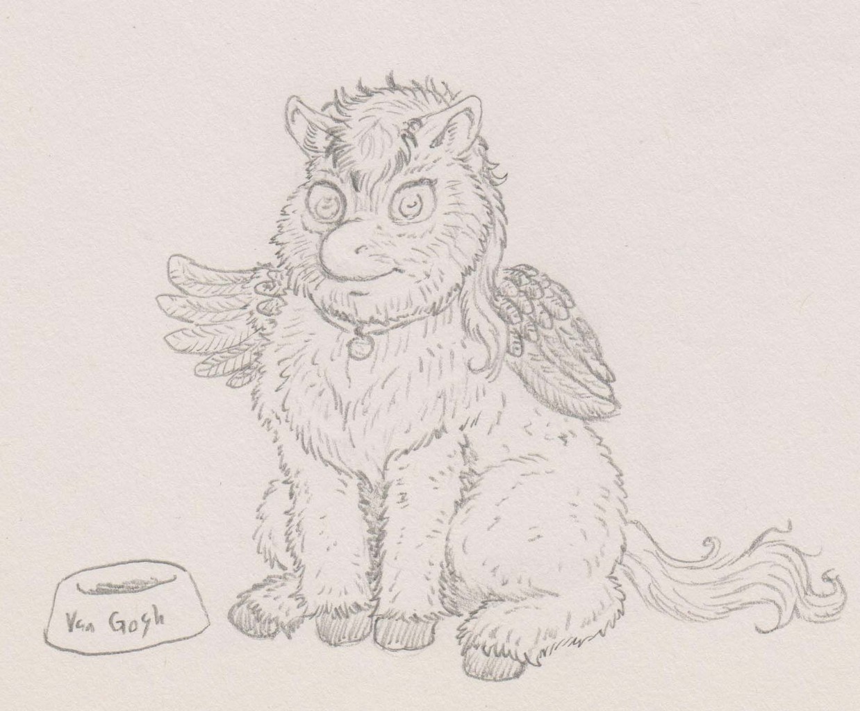 #354853 - safe, artist:santanon, fluffy pony, fluffy pony original art ...