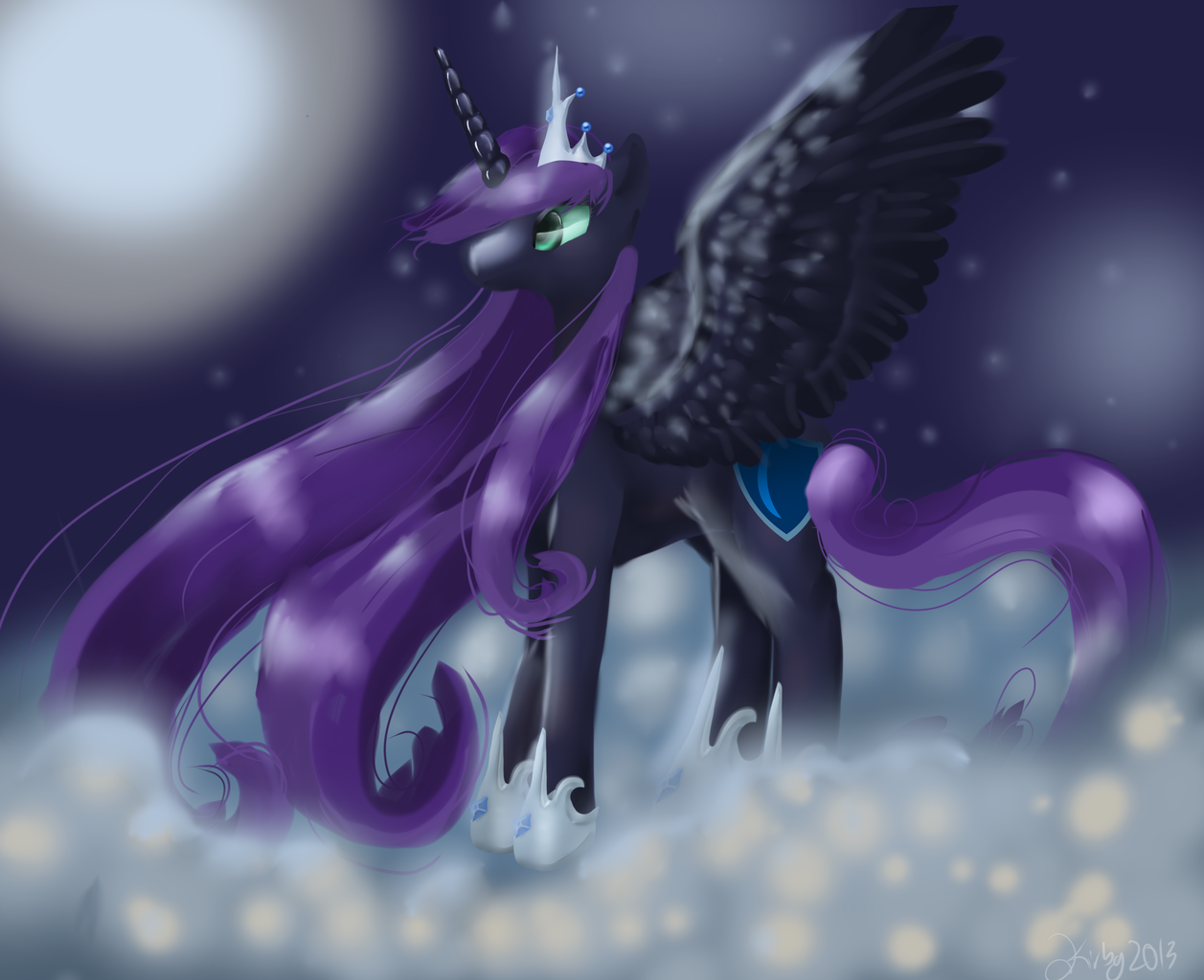 #357051 - safe, artist:xxspidersilkxx, oc, oc only, oc:nyx, princess ...