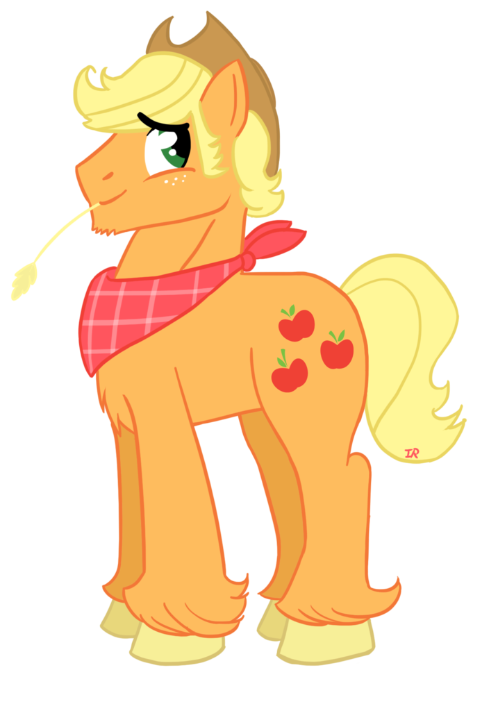 #340118 - safe, artist:ordinarydraw, applejack, g4, applejack (male ...