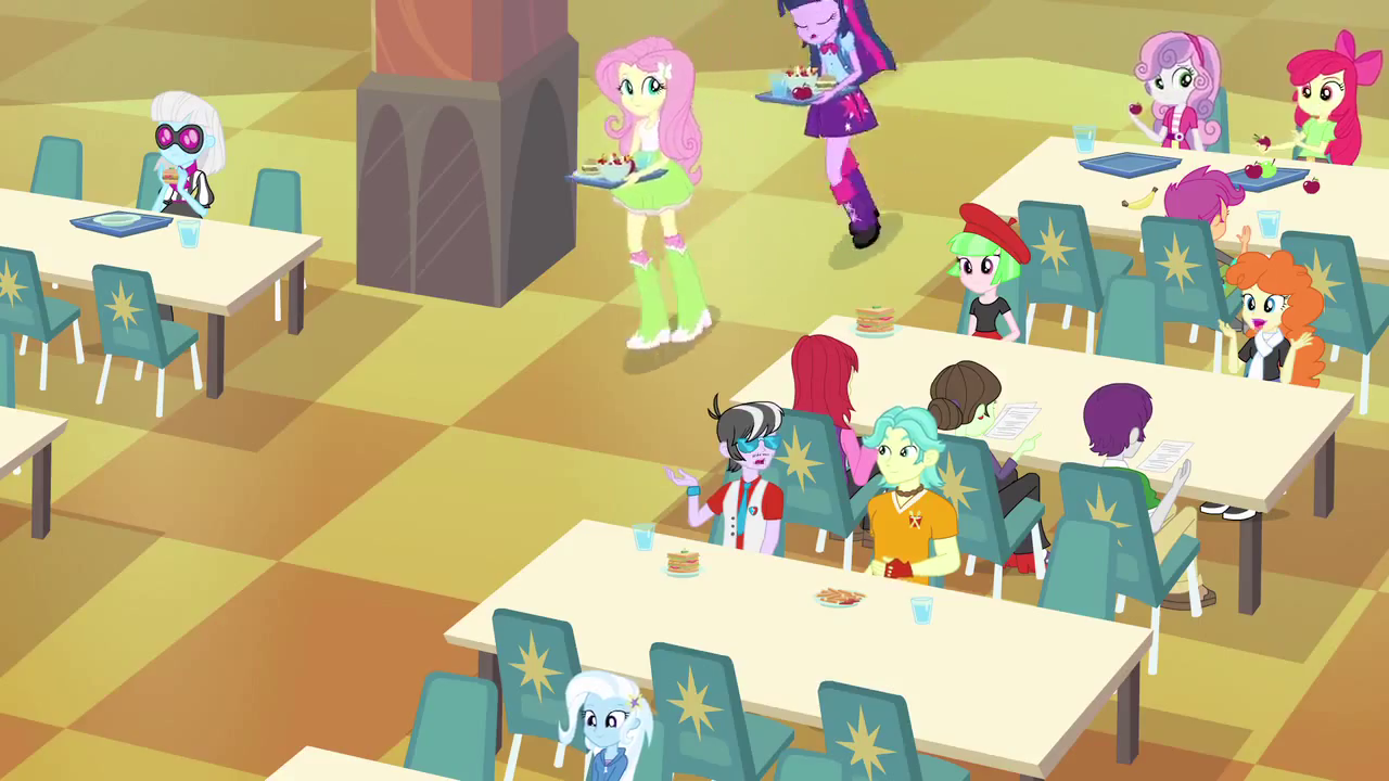 #342483 - safe, screencap, apple bloom, brawly beats, drama letter ...