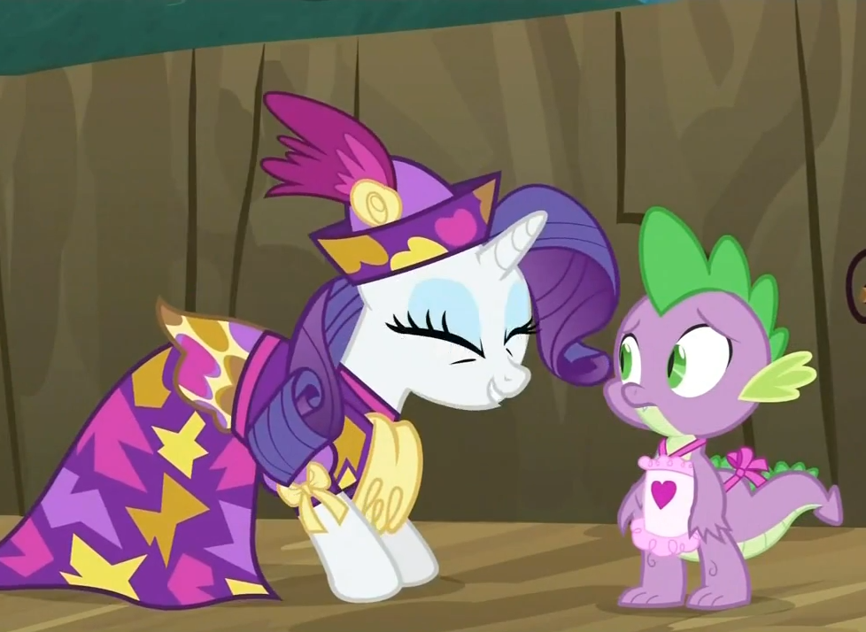 #361928 - safe, screencap, rarity, spike, dragon, pony, dragon quest ...