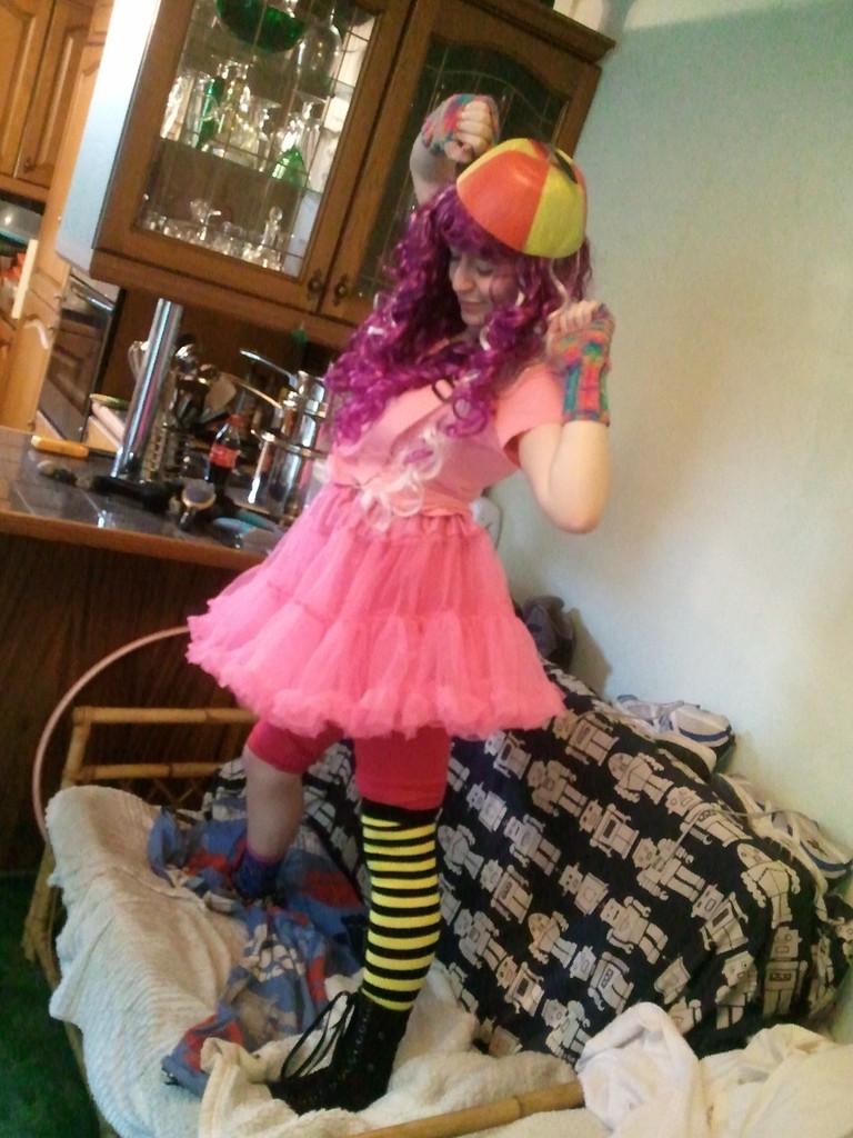 #370955 - safe, artist:discordedsoul, screwball, human, g4, cosplay ...