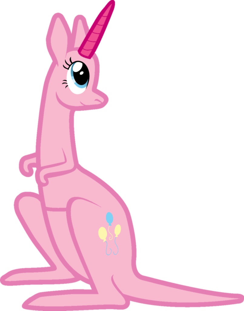 #371692 - safe, pinkie pie, kangaroo, kangaroonicorn, g4, female ...