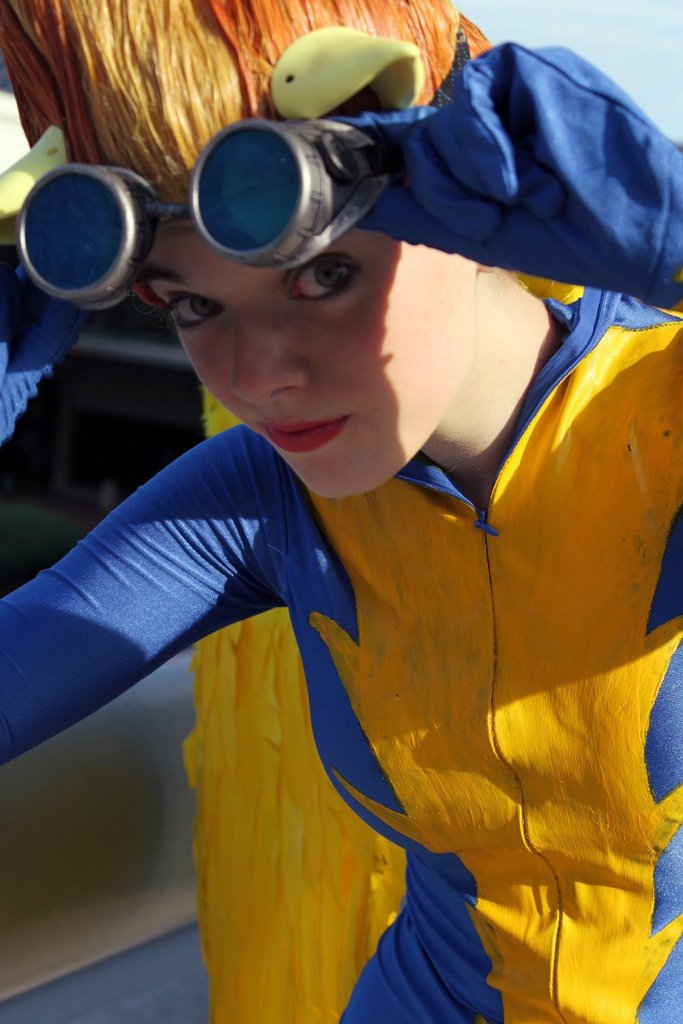 #372421 - safe, artist:meevist, spitfire, human, cosplay, goggles, irl ...