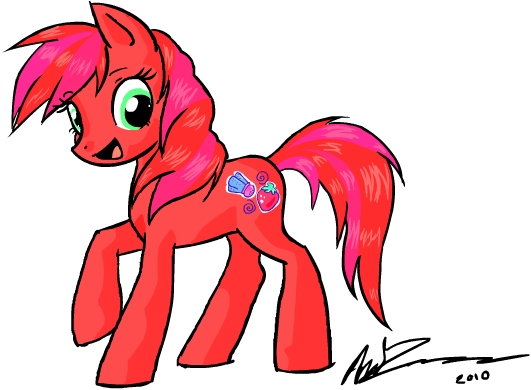 #374727 - safe, artist:omg-chibi, pepperberry, g3, g4, female, g3 to g4 ...