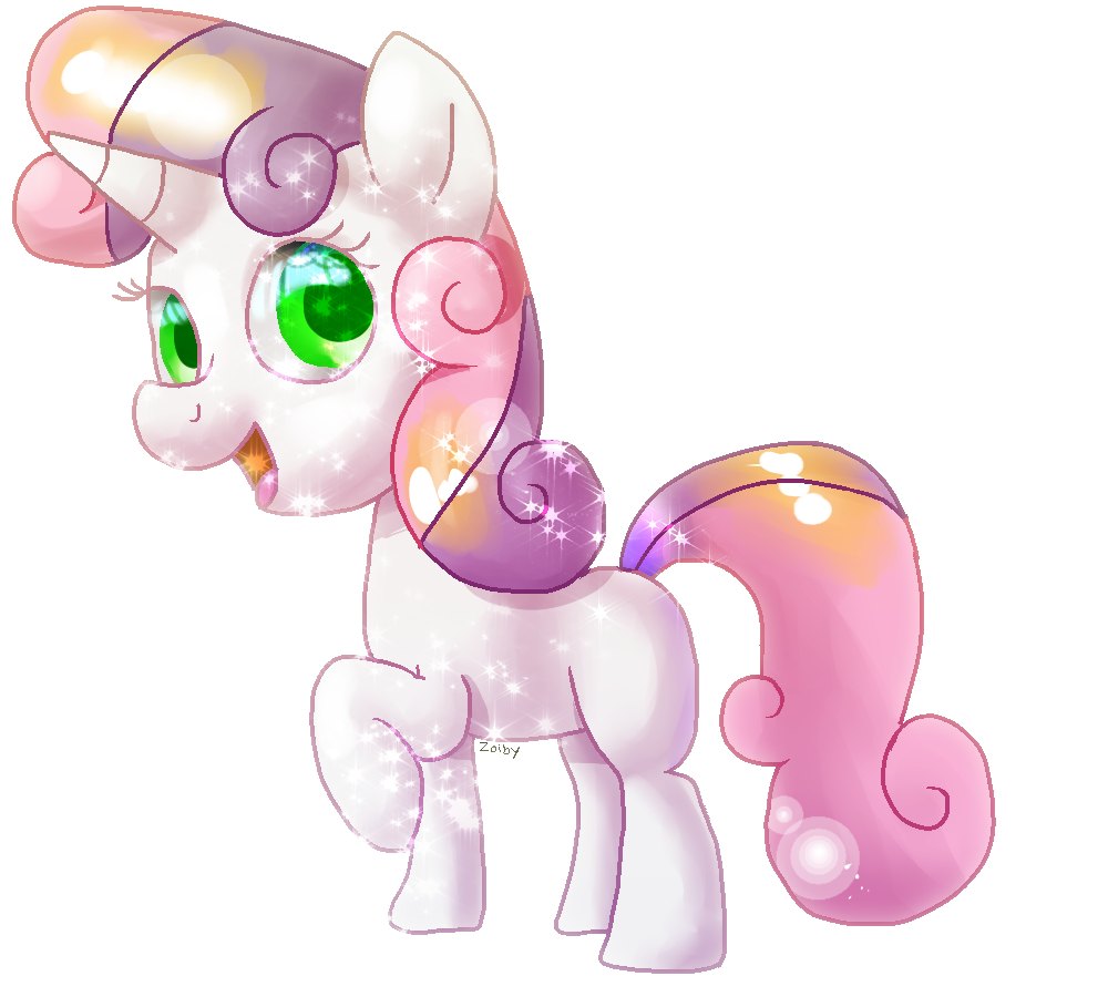 #374741 - safe, artist:zoiby, sweetie belle, pony, unicorn, g4, female ...