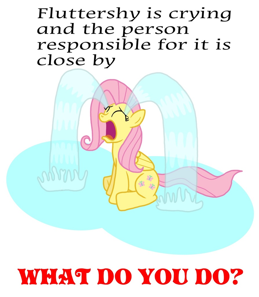 #379806 - safe, fluttershy, g4, bronybait, crying, female, flutterbuse ...