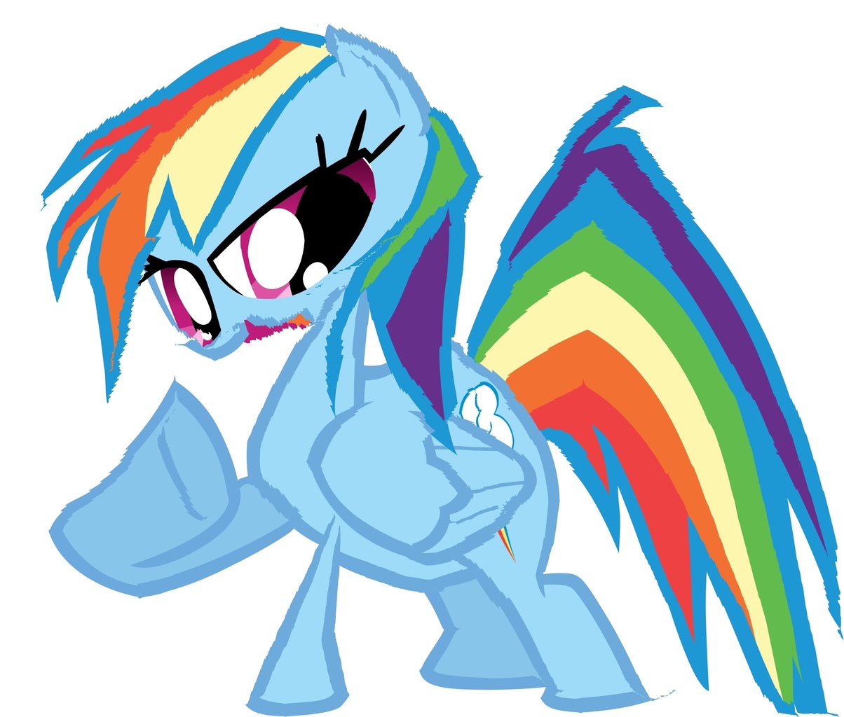 #382407 - safe, rainbow dash, pegasus, pony, g4, content-aware scale ...