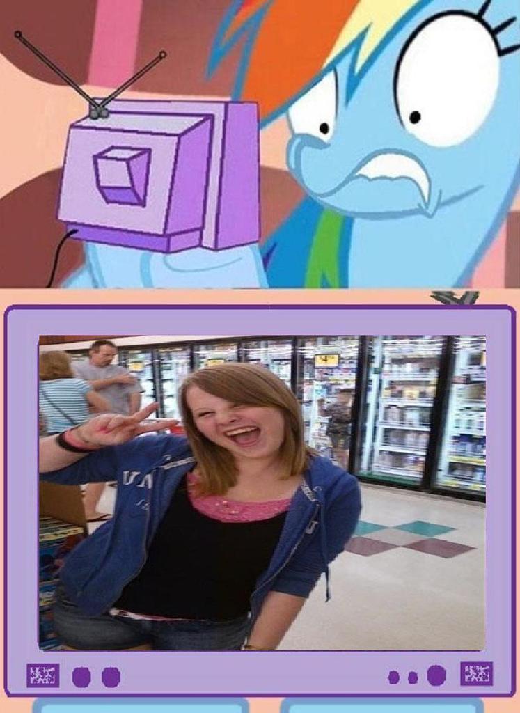 #382565 - safe, rainbow dash, g4, exploitable meme, meme, obligatory ...