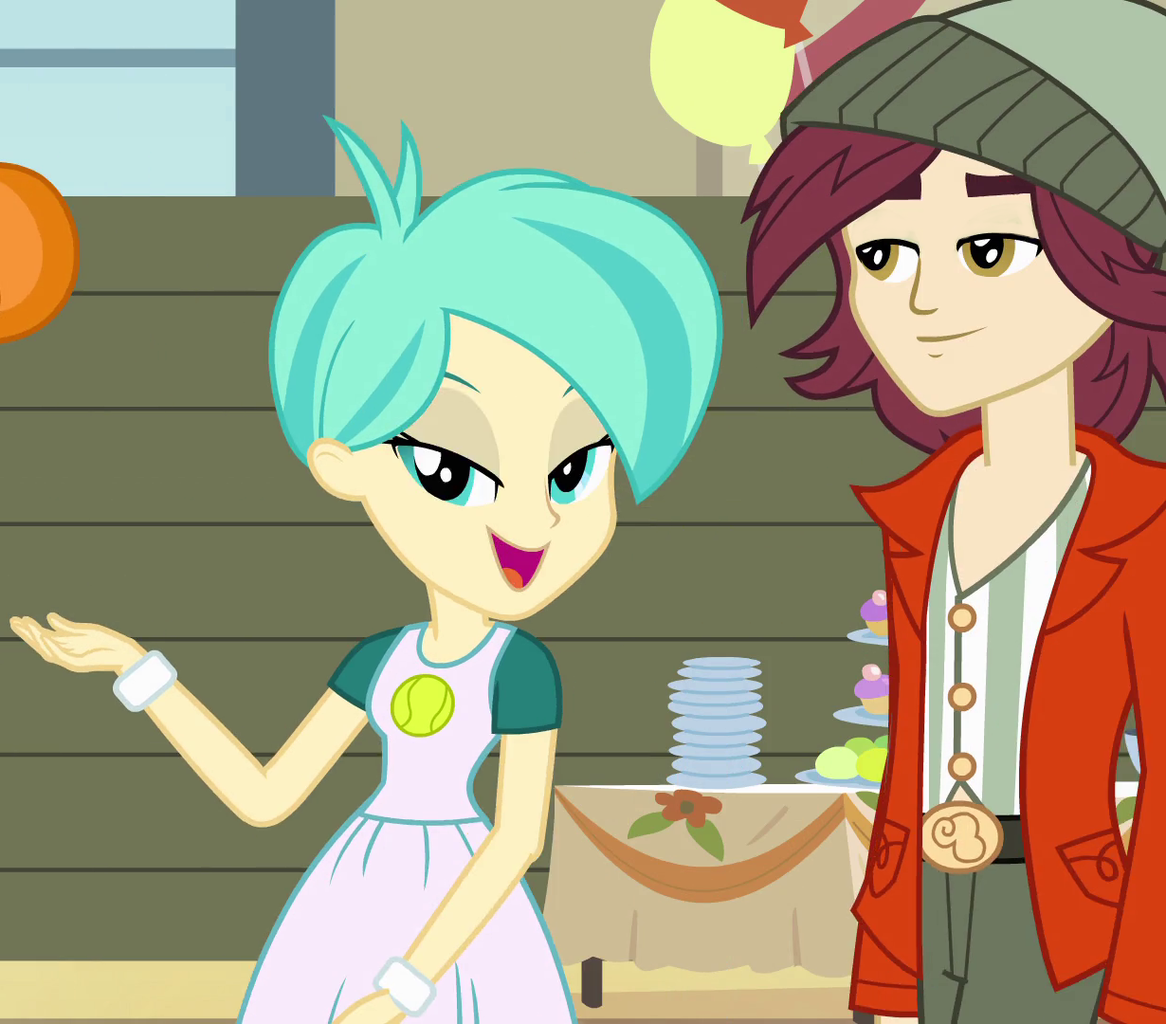 #382700 - safe, screencap, normal norman, tennis match, equestria girls ...