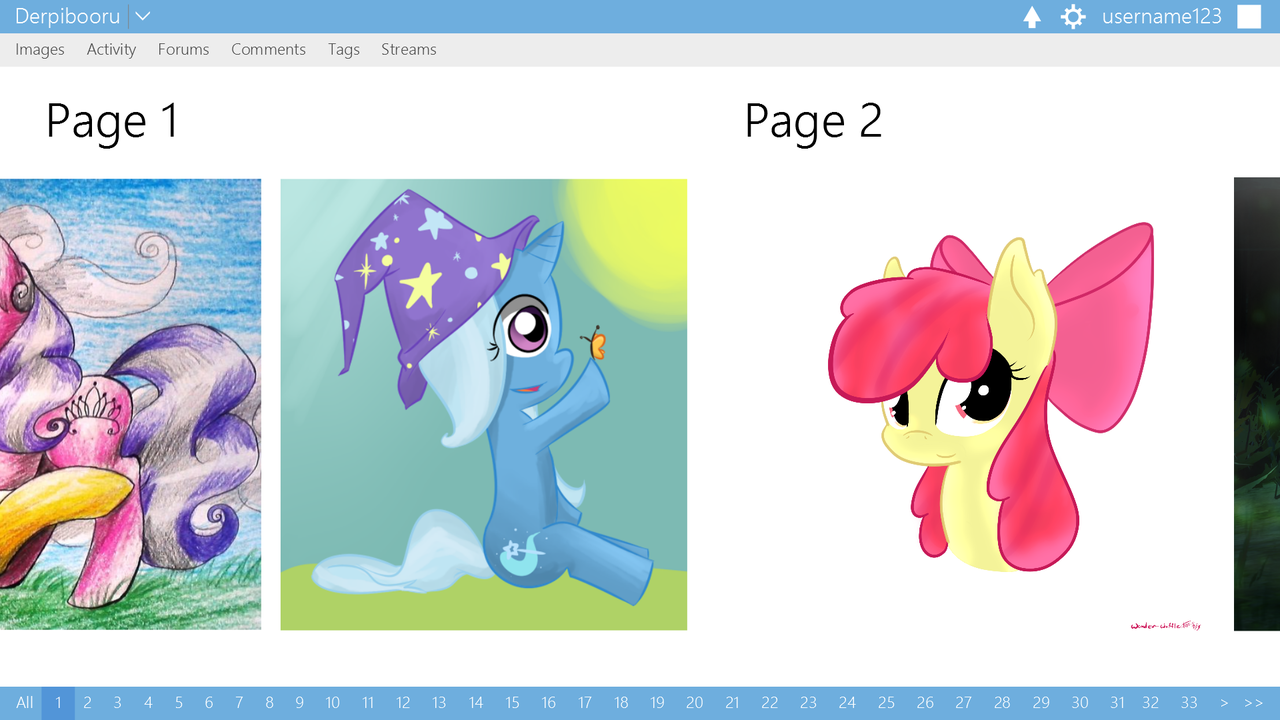 #363026 - safe, derpibooru, mockup, windows 8 - Derpibooru