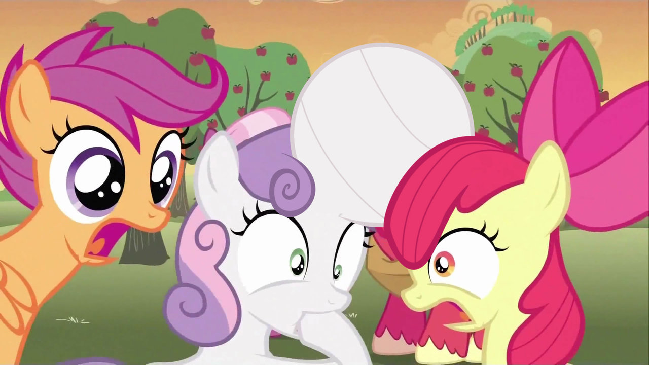 #363539 - safe, artist:dtkraus, edit, apple bloom, big macintosh ...