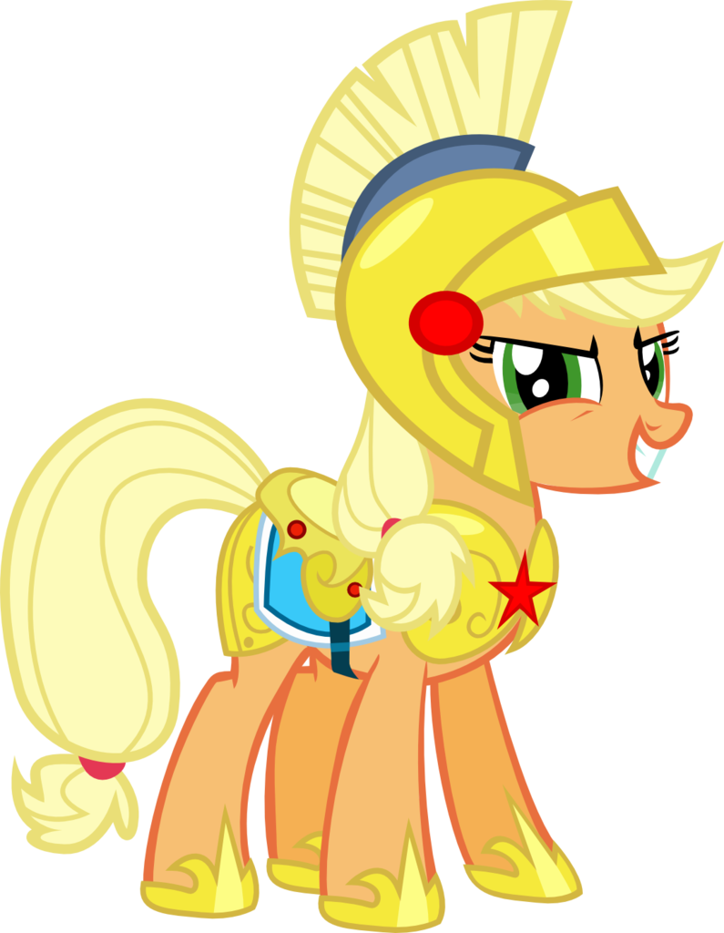 #363751 - safe, artist:vector-brony, applejack, g4, armor, female ...