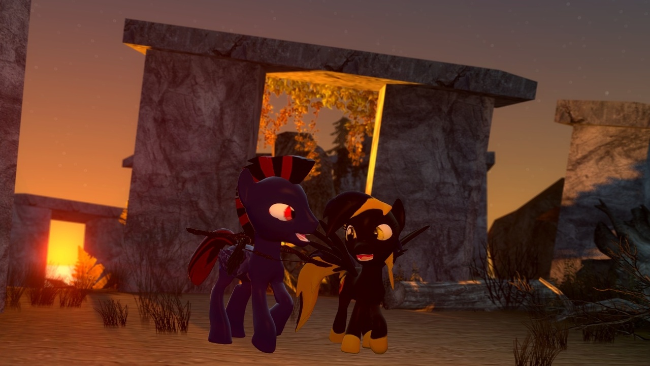 #367758 - safe, artist:allen77, oc, oc only, 3d, female, gmod, male ...